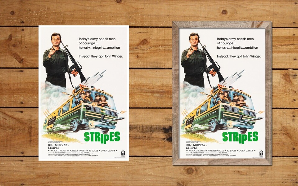 STRIPES #2 - MOVIE POSTER 11"X17 OR 12"X18" BUY ANY 2 GET ANY 1 FREE ...