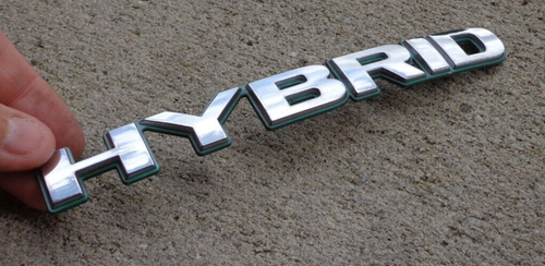 Honda Hybrid emblem badge decal logo trunk rear Civic OEM Genuine ...