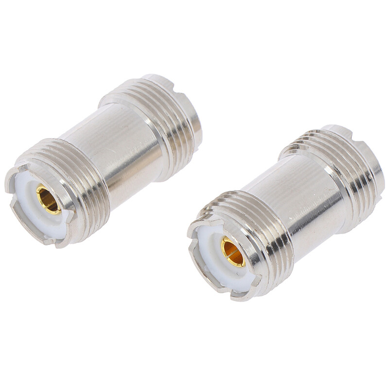 SO-239 UHF Female to Female RF Coax Cable Adapter Connector for PL-259 ...