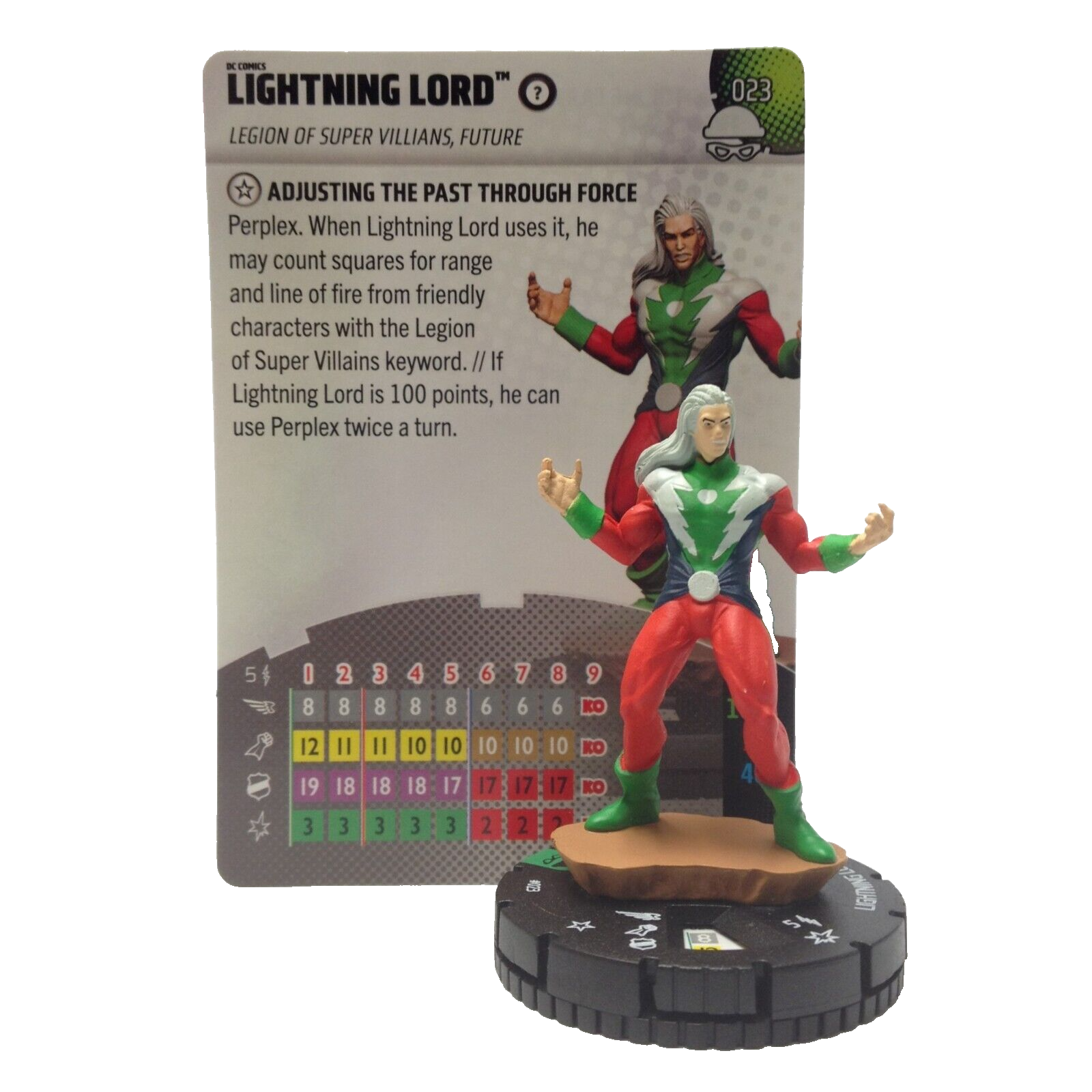 Heroclix Notorious Lightning Lord 023 Uncommon | eBay