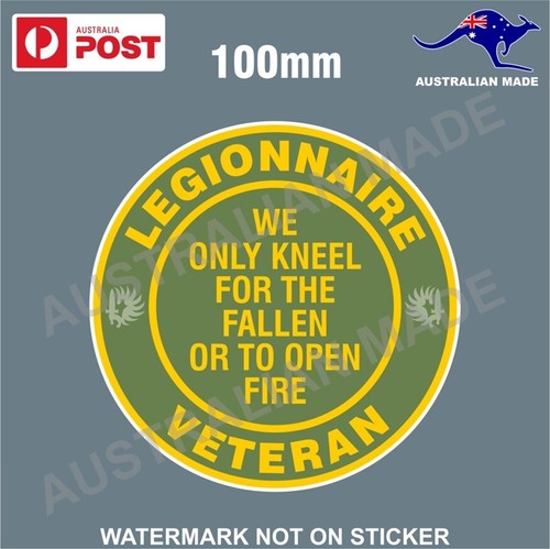 LEGIONNAIRE VETERAN STICKER PROUDLY SERVED | eBay