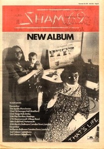 SHAM 69 That's Life album 1978 UK Poster size Press ADVERT 16x12 inches ...