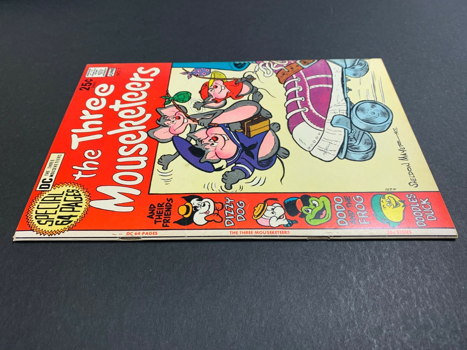 THREE MOUSEKETEERS #7 *VERY SHARP!* (DC, 1971) RARE IN THIS GRADE! LOTS ...