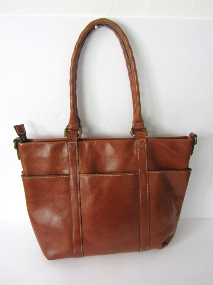 Patricia Nash Purse Shoulder Bag British Tan Brown Leather Tote Large ...