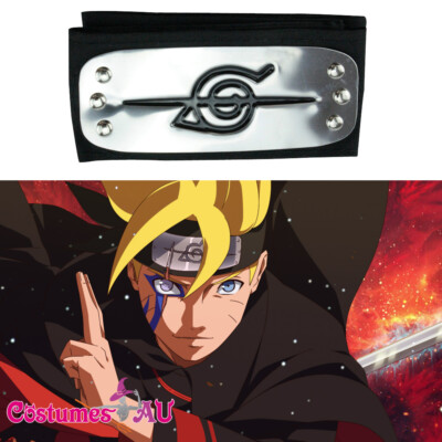 Anime Naruto Akatsuki Headband Itachi Uchiha Deluxe Cosplay Costume ...
