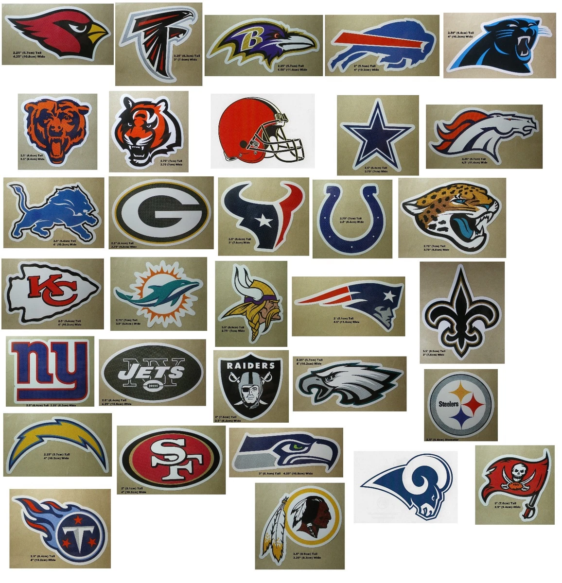 Nfl Football Team Logos