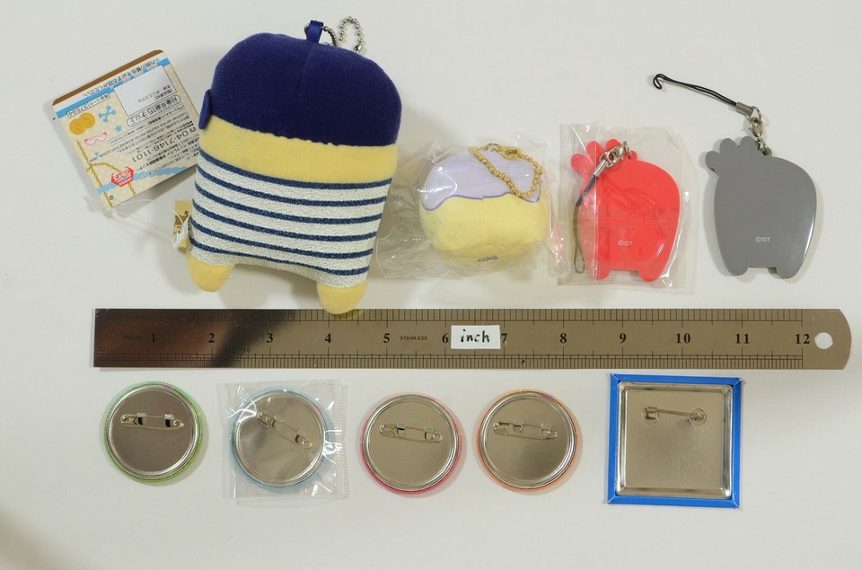 IDOLiSH7 King pudding Ousama Purin Pin button badge Keychain strap etc ...