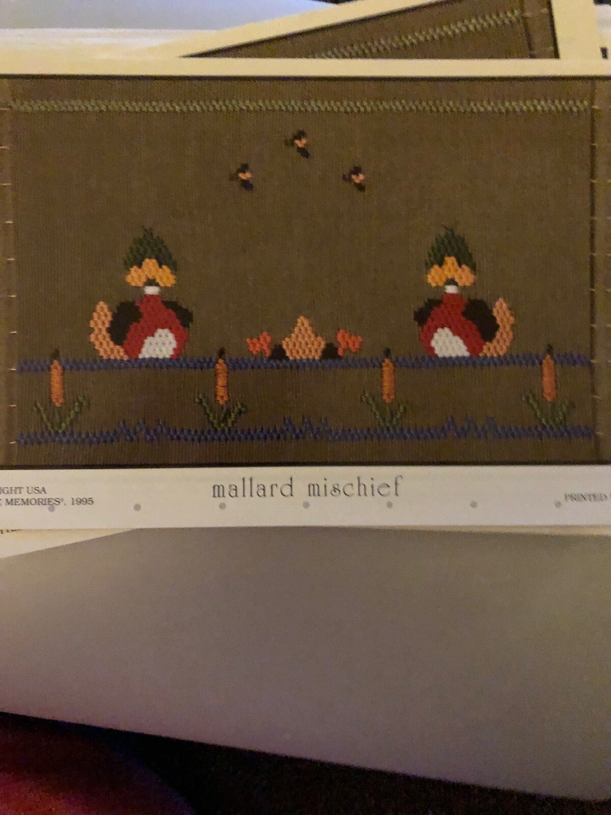 LITTLE MEMORIES SMOCKING PLATE #113 Mallard Mischief | eBay