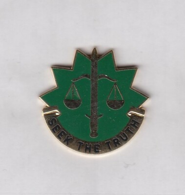 US Army 6th Military Police Bn MP crest DUI badge c/b V-21 | eBay