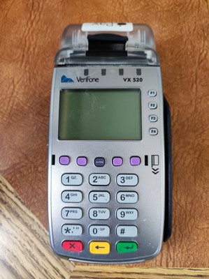 Verifone VX520 Credit Card Machine Terminal Reader Untested Parts Or ...