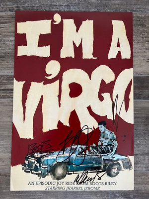 *I'M A VIRGO* signed 12x18 poster *BOOTS RILEY, JHARREL JEROME, BARNES ...