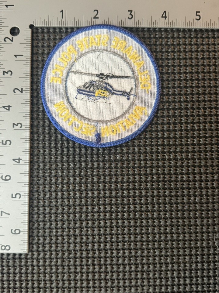 Police Shoulder Patch Delaware State Police Aviation Section Unit Patch ...