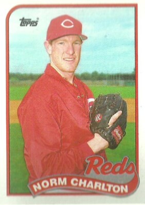 NORM CHARLTON CINCINNATI REDS #737 - TOPPS NM-MT 1989 | eBay
