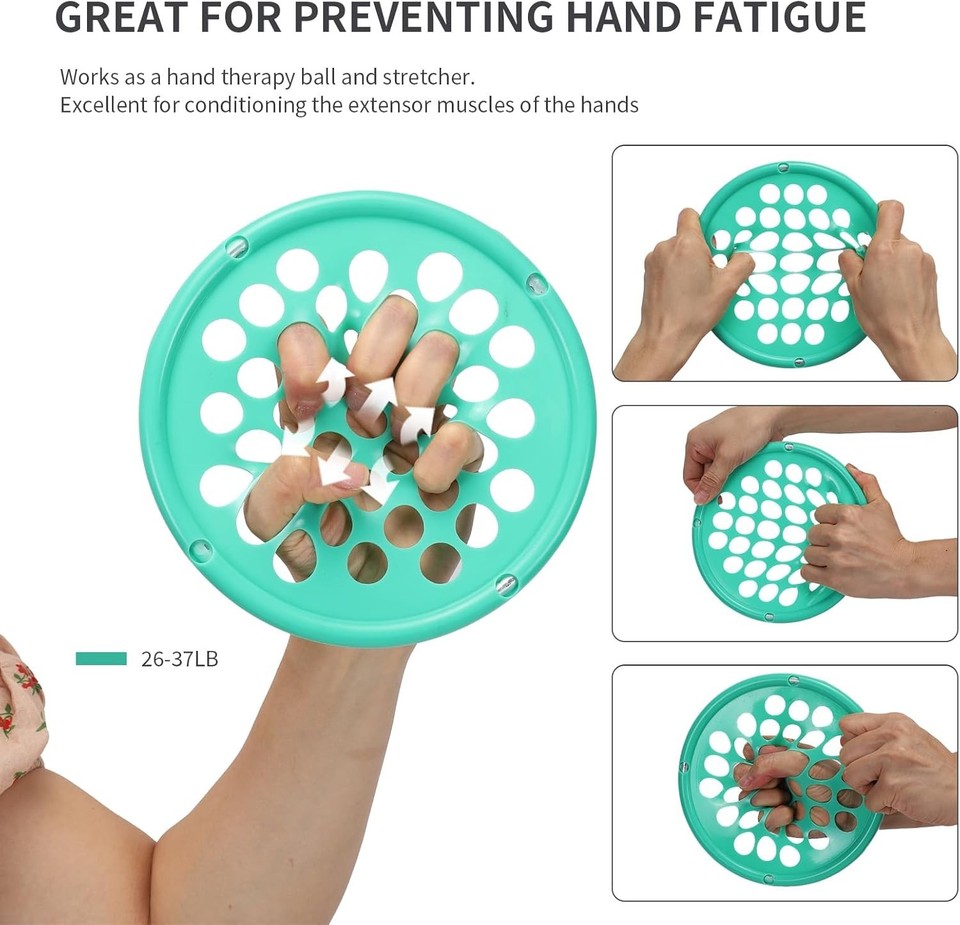 Hand Exercise Webs for Physical Therapy, Hand Grip Strengthener, Finger ...