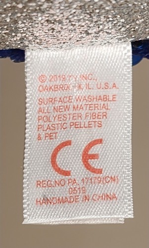 Ty Beanie Babies 36343 Flippables Regular Kate The Blue Dragon for sale ...