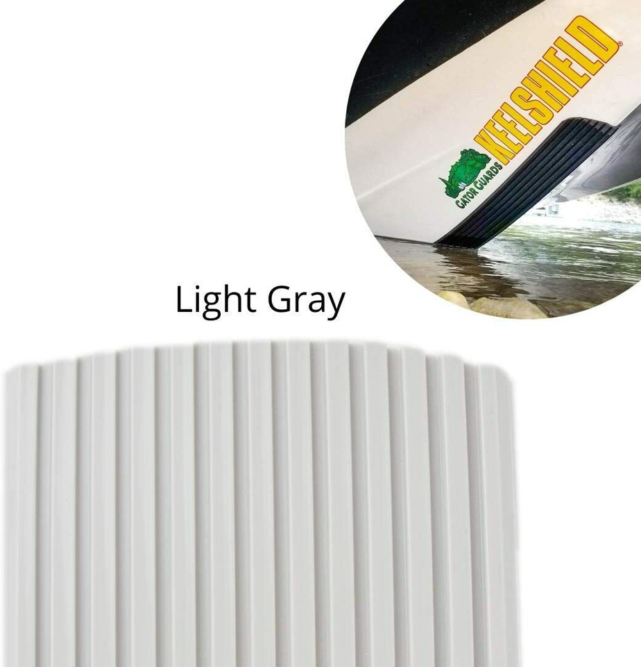 Gator Guards KS-10LGY KeelShield Keel Guard (10-Feet, Light Gray ...