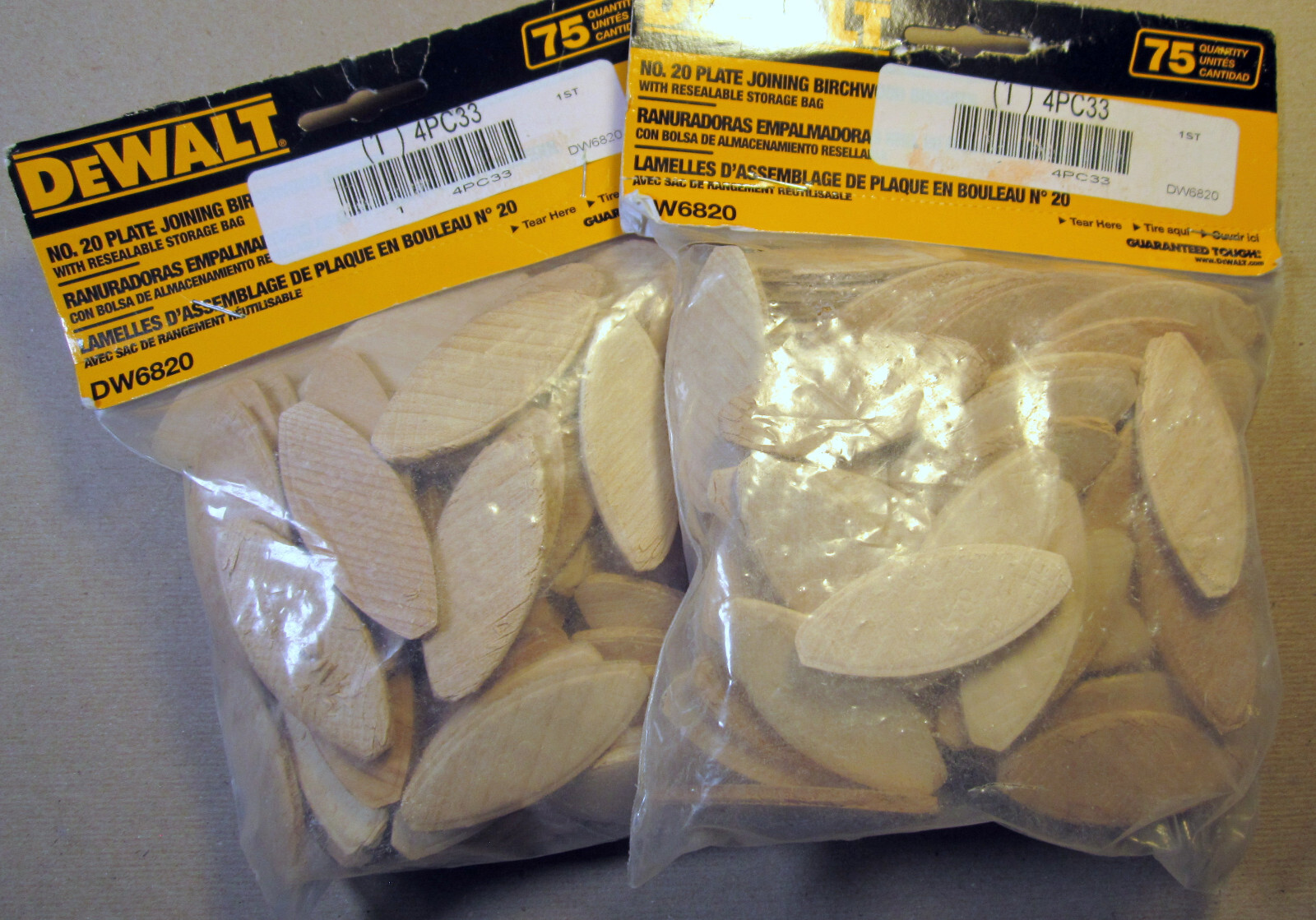 DEWALT DW6820 Joining Biscuits Size 20 for sale online | eBay