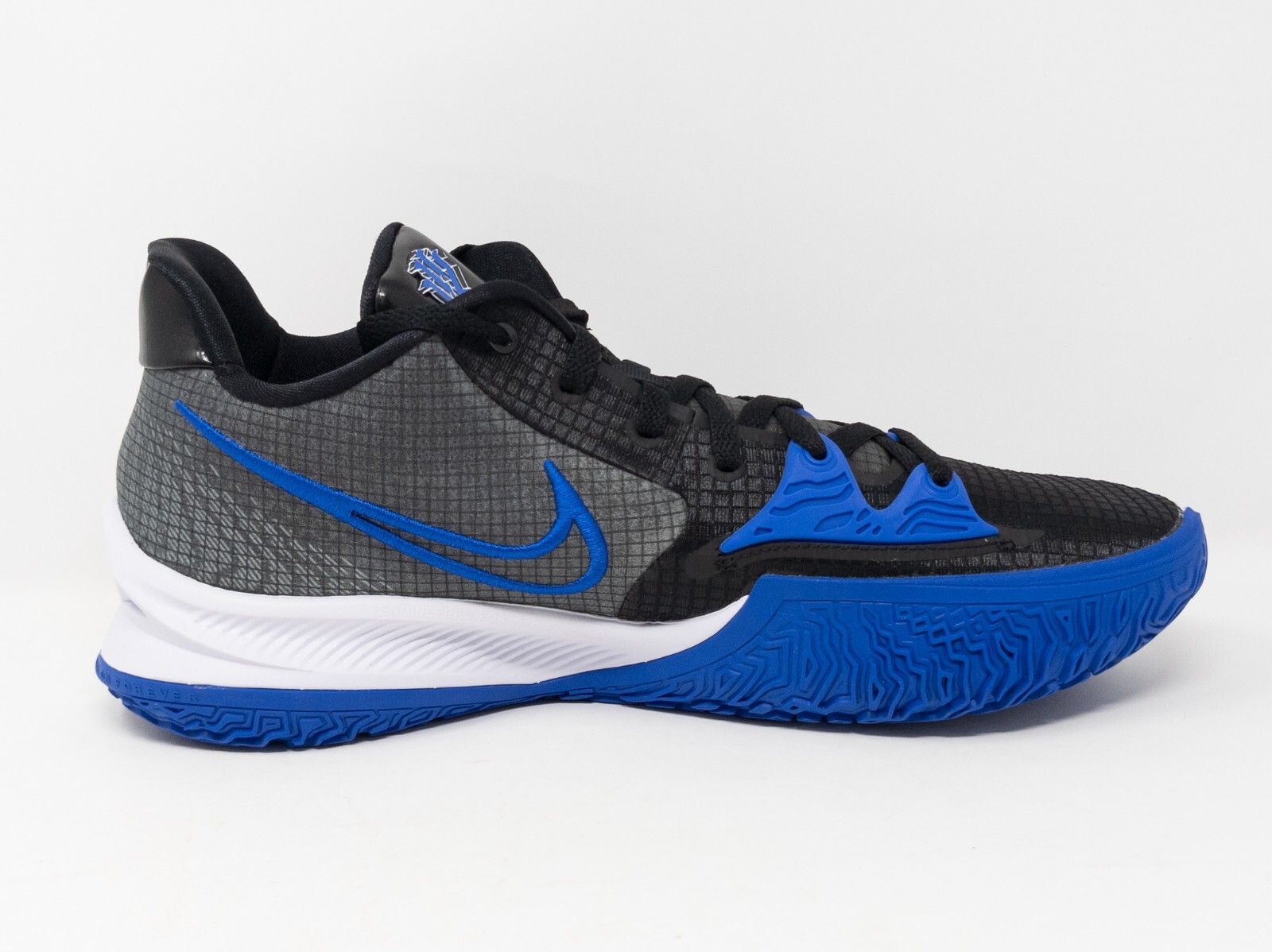 [Sz 12.5] Nike Kyrie Low 4 TB Basketball Shoes Black White Game Royal ...