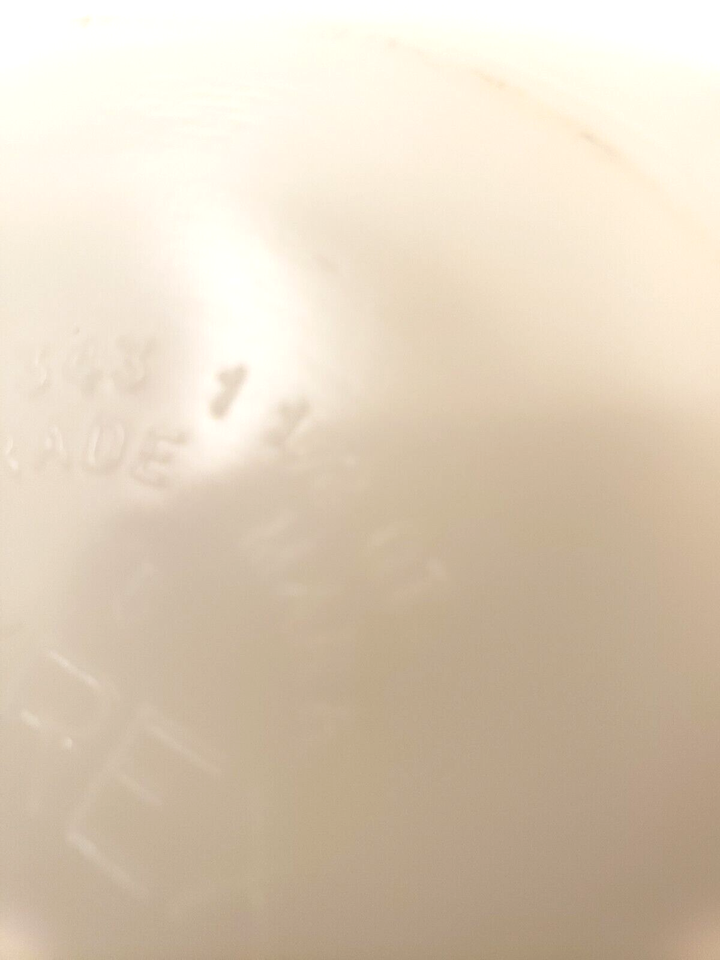 Vintage Pyrex Arches Fish Scales 343 Orange 1-1/2 QT Mixing Bowl 1971 ...