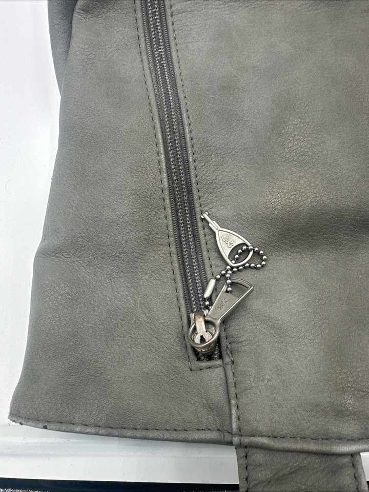Browning Concealed Carry Purse, CCW Gun Handbag Gray Faux Leather ...