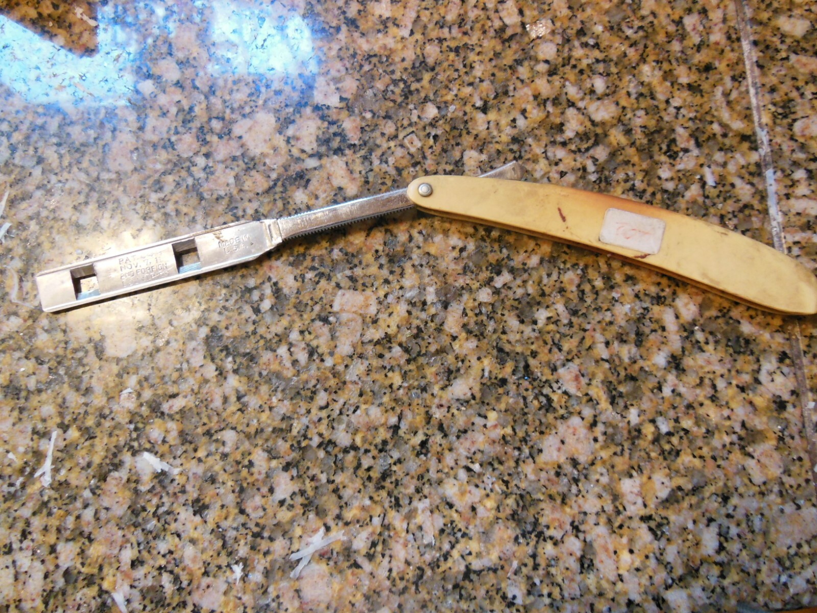 Vintage Antique Bakelite Handle Durham Duplex Transitional Straight ...