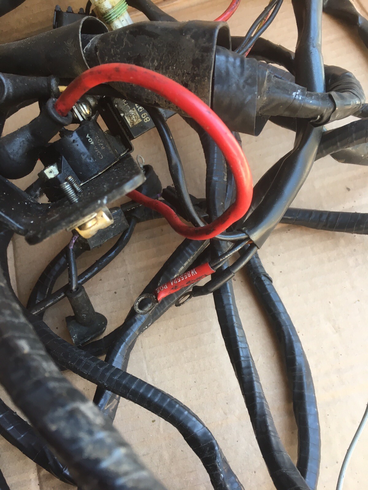 Volvo Penta AQ 131 AQ151 Complete Engine, & Engine to dash wiring ...