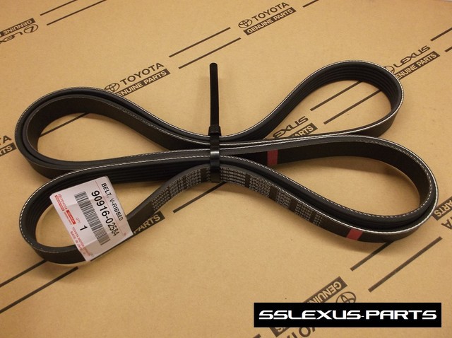 90916-02584 Toyota Belt V(for Fan & Alternator) 9091602584 Genuine OEM ...
