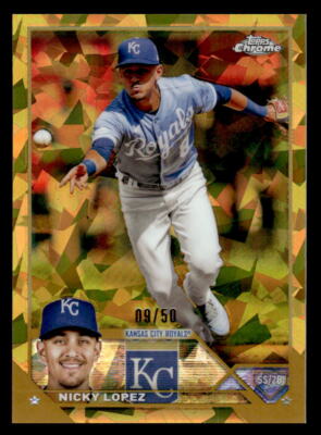 2023 Topps Chrome Update Sapphire #USCS151 Nicky Lopez Gold 09/50 | eBay