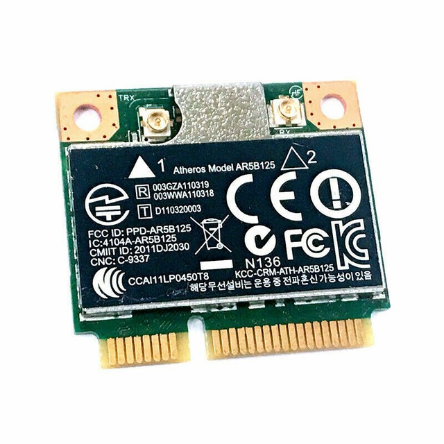 Atheros AR5B125 Wireless Mini Pci-e Card Laptop WiFi Module for sale ...
