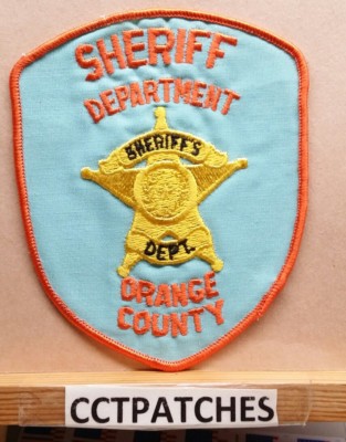 ORANGE COUNTY, TEXAS SHERIFF (POLICE) SHOULDER PATCH TX | eBay