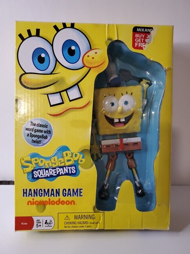 Nickelodeon SpongeBob Squarepants Hangman Game Toy NIB. (6) | eBay