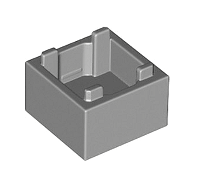 LEGO CONTAINER STORE ~ Barrels Crate Box Door Can Green Brown Gray ...
