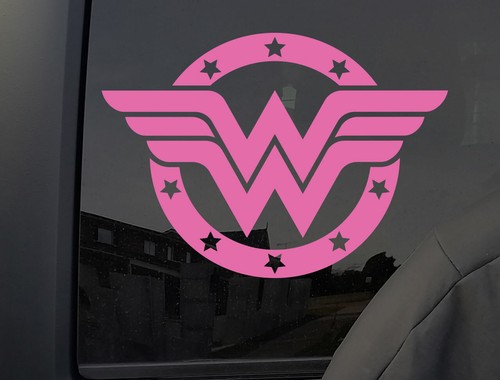 Wonder Woman Car Sticker Decal 15cm long | eBay Australia