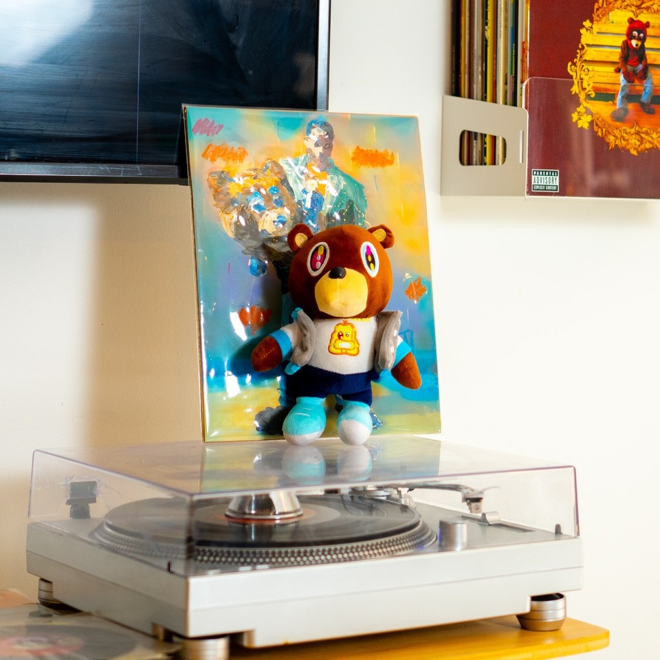 Kanye West Teddy Bear Plush Doll Music Graduation Teddy Bear Collection ...