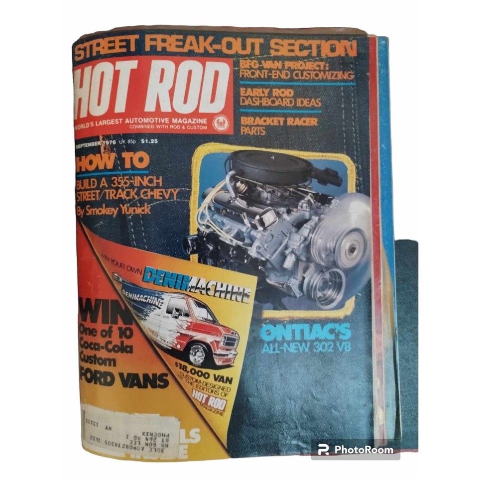 Vintage Hot Rod Magazine Collection 1976 Lot of 11 Issues in binder | eBay