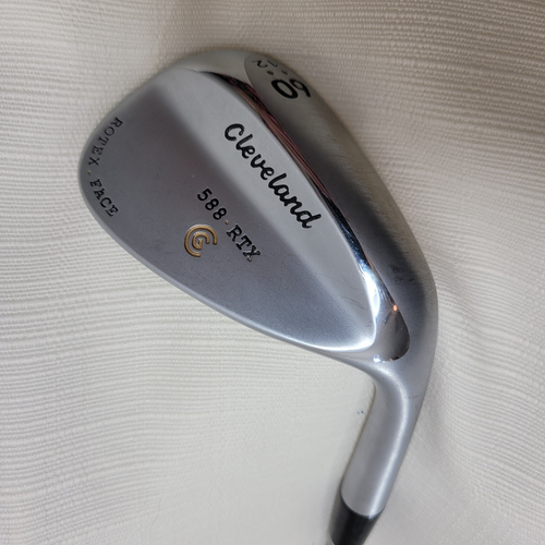 Cleveland Mens RH 588 RTX Rotex Face Wedge 60* Loft 12* Bounce Steel ...