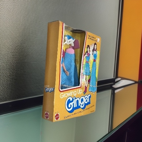 Vintage 1975 Growing Up Skipper Mattel 9222 Rare Brunette Ginger Doll ...