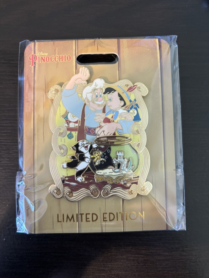 Disney WDI MOG Pinocchio 85th Anniversary Geppetto Figaro Cleo Dancing ...