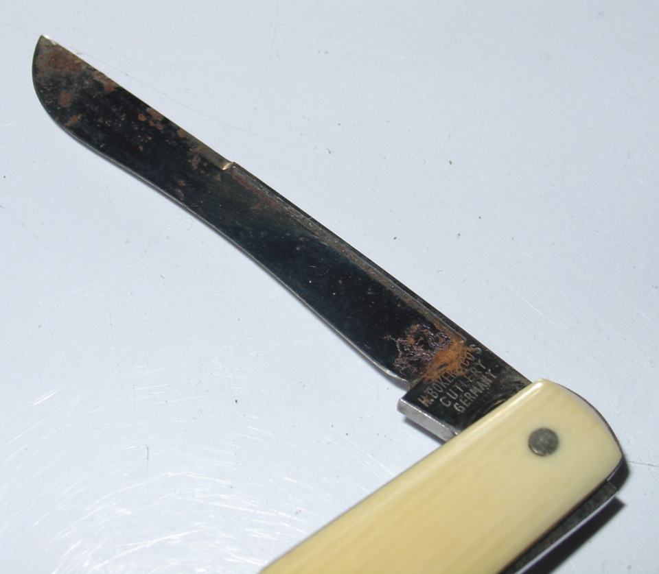Vintage H Boker Tree Symbol Brand German Pocket Knife Corn Knife | eBay