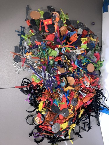 Vintage Mega TMNT 5+lbs Accessory Lot! Weapons, Vehicle Parts Lot! | eBay