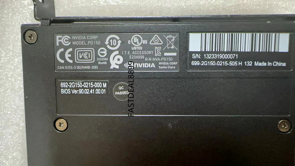 NVIDIA Tesla T10 16GB Turing GPU TU102 AI LLM GRAPHIC CARD | eBay