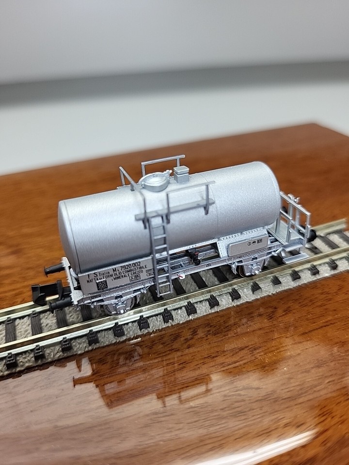 Brawa 67511 N DB BP Tank Car Silver Kesselwagen | eBay
