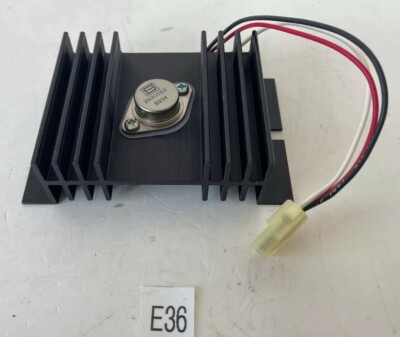 *NEW* HEAT SINK Assembly w/ 2N3055H Transistor, FOR BMFC-6/ PS-6 POWER ...