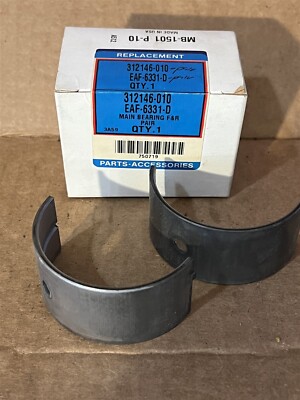 Tisco 312146-010 Main Bearing F&R EAF6331D MB1501P .010 | eBay