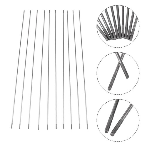 Premium Quality For RC Airplane Push Rod 10pcs Set M2 Thread 150 300mm ...