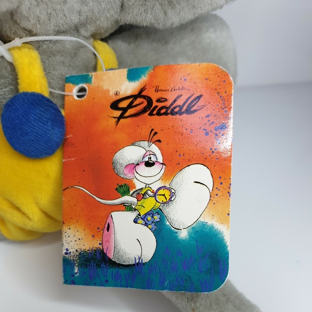 Vintage Depesche Thomas Goletz Diddl Diddle Diddlina Large Grey Mouse ...