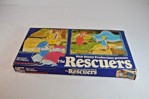 Walt Disney's The Rescuers Board Game Parker Brothers 1977 Animated NOT ...