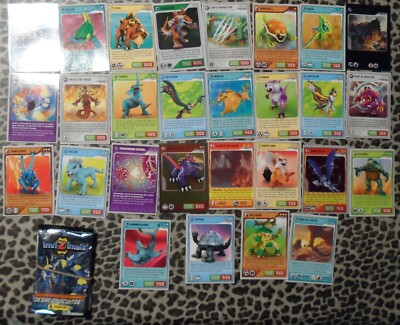 INVIZIMALS 28 trading cards desafios ocultos made in Panini Argentina ...