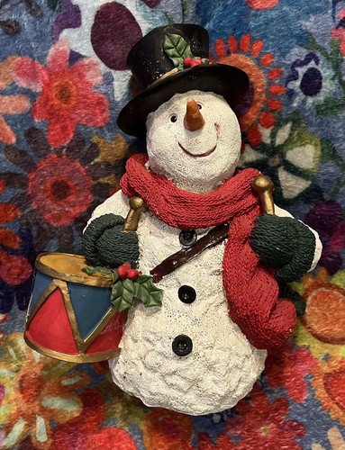 Don Mechanic Enterprise Snowman Figure With Hat | eBay