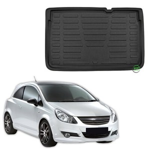 Boot tray liner car mat Heavy Duty for VAUXHALL CORSA D 3/5 DOOR 2006 ...